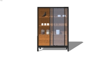 Display/Book Cabinet | 3D Warehouse