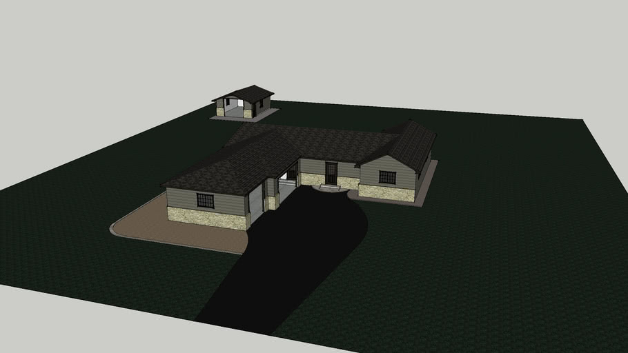 Ranch style home | 3D Warehouse