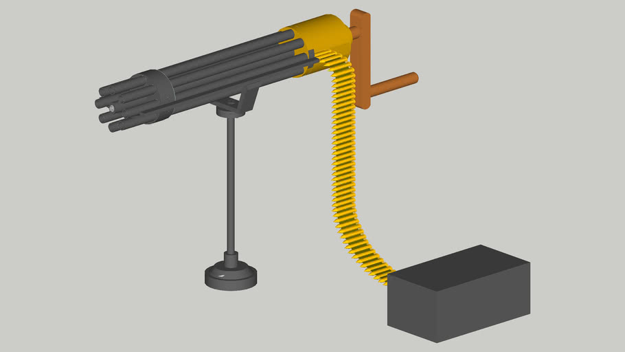 Gatling Gun | 3D Warehouse
