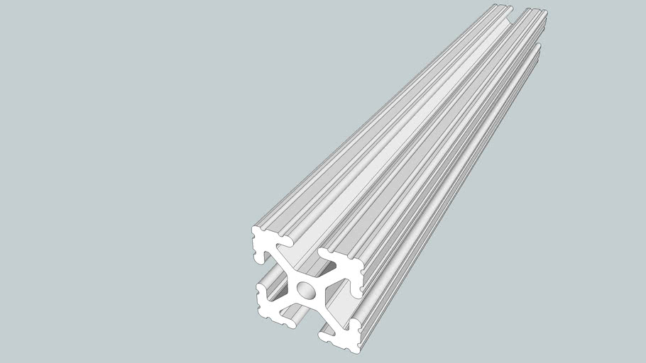 8020 1515 x 12 Extrusion 1000x scale | 3D Warehouse