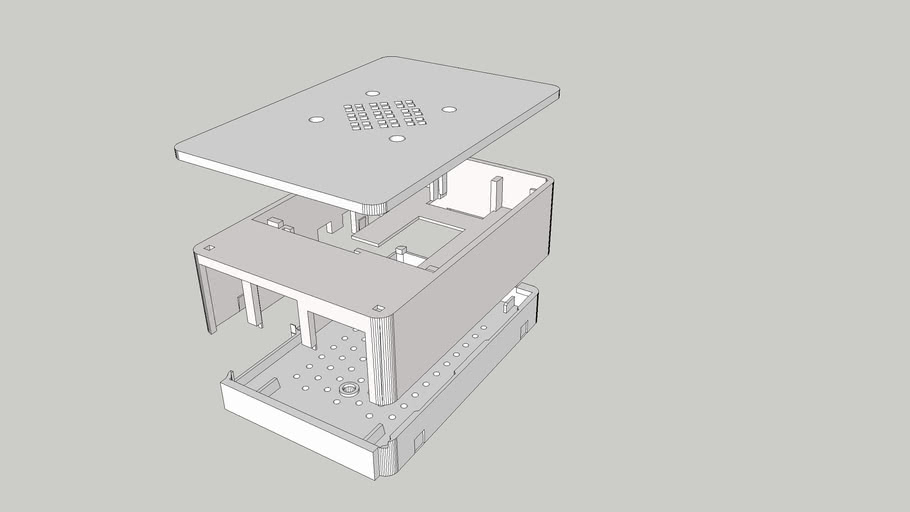 Case for Raspberry Pi 4 model B | 3D Warehouse