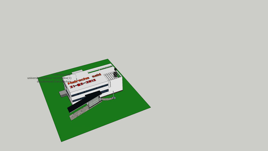 gropius house | 3D Warehouse