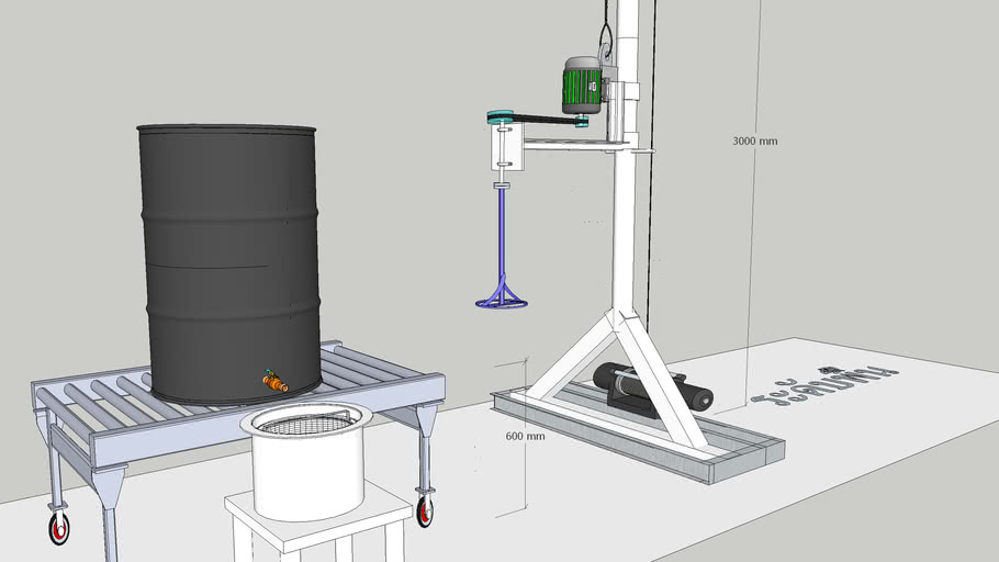 paint mixer | 3D Warehouse