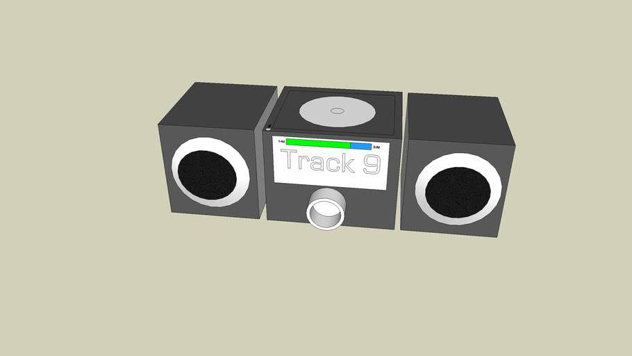 CD Player | 3D Warehouse