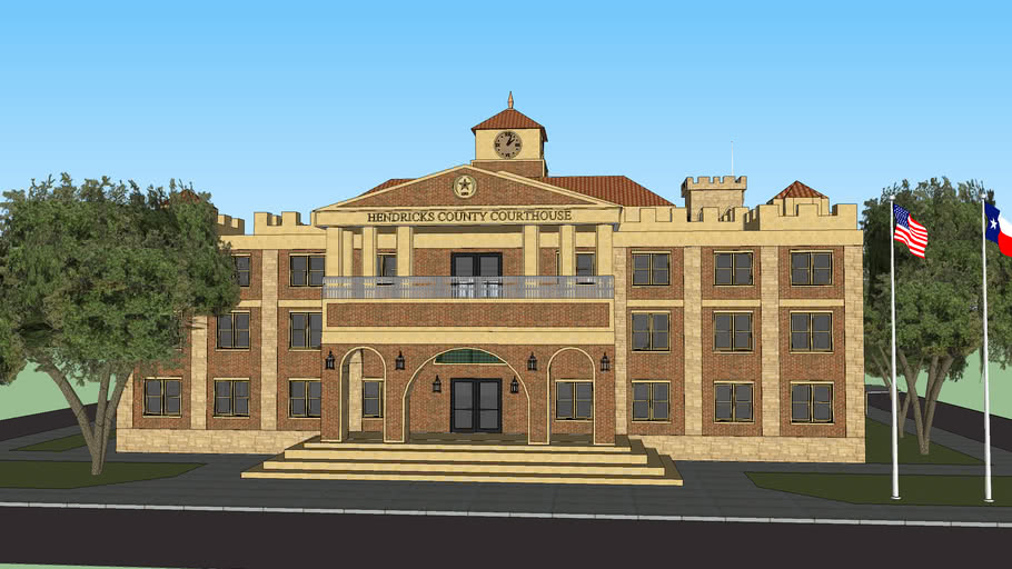 Hendricks County Courthouse | 3D Warehouse