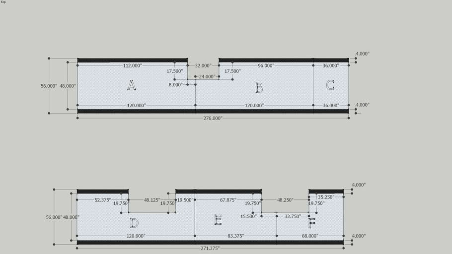 TTX SRD JAX Lunch Room Diamond Plate Walls Cut Sheet | 3D Warehouse