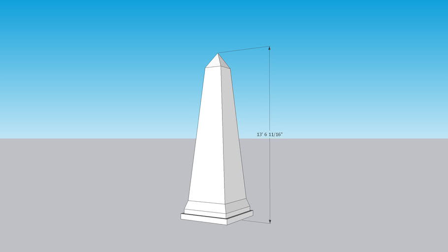 Standard Obelisk | 3D Warehouse