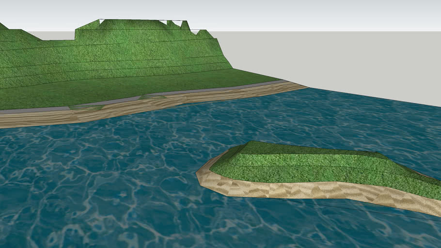 Terreno #6 - Costa/Playa/Islote/ | 3D Warehouse