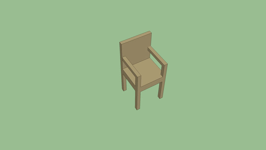 Single seater chair | 3D Warehouse