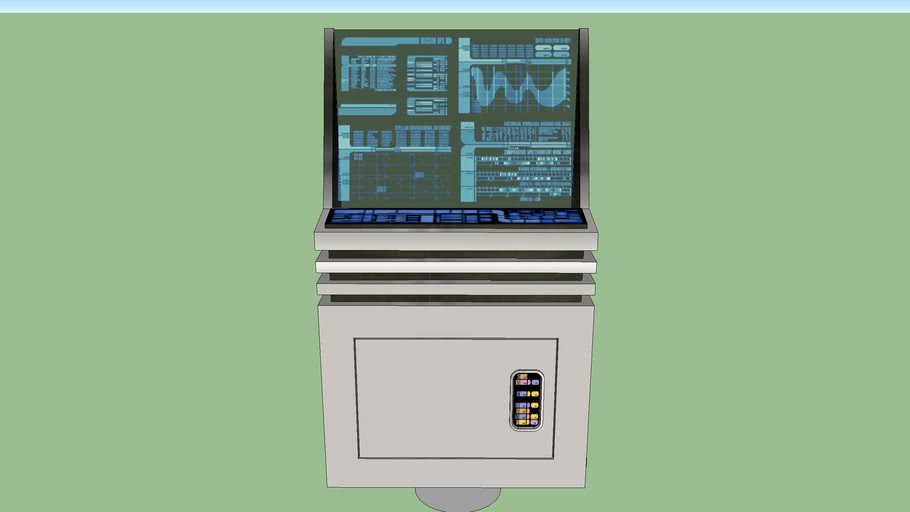 SciFi Engineering Console mkIII | 3D Warehouse