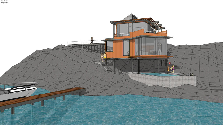 Lake House | 3D Warehouse