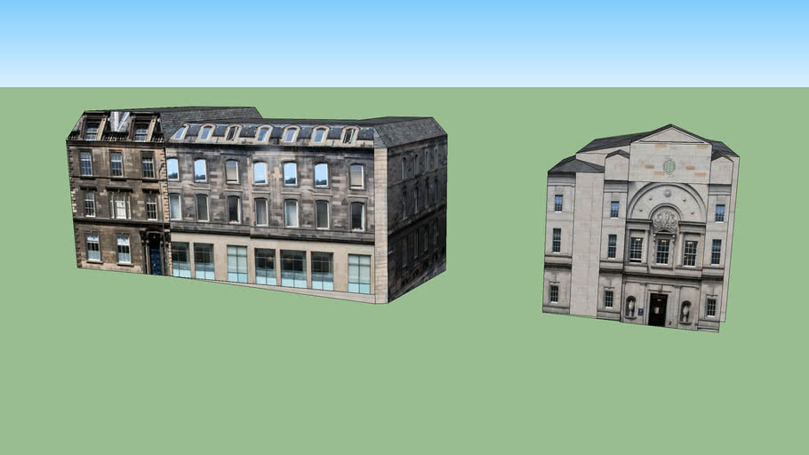 Adam House and Charles Stewart House - University of Edinburgh | 3D ...