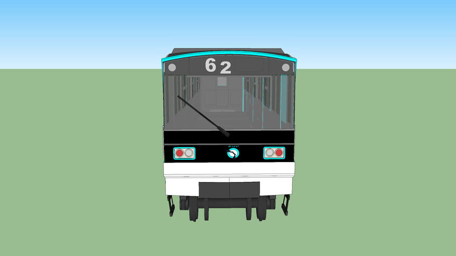 MF67 de la ligne 9 RATP | 3D Warehouse