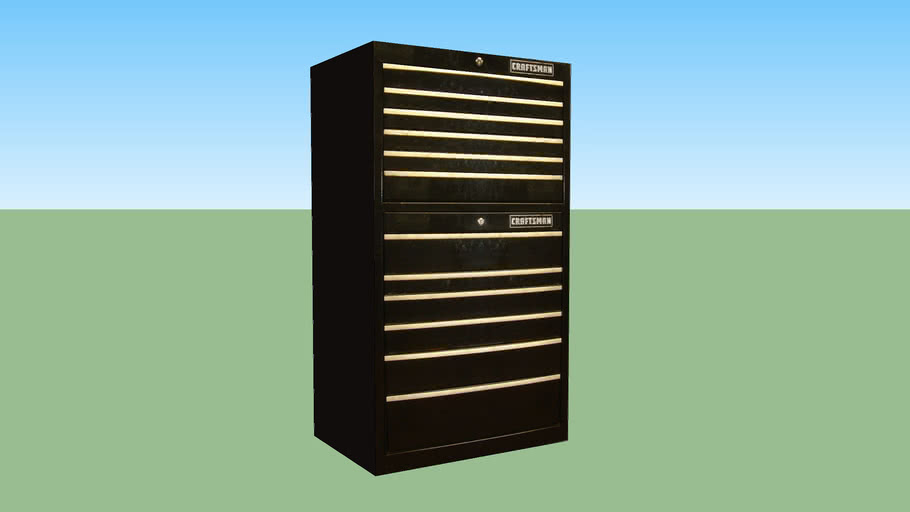 Craftsman toolbox | 3D Warehouse