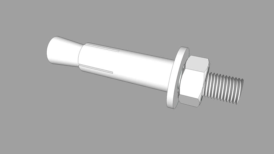 Expansion Bolt M5 | 3D Warehouse