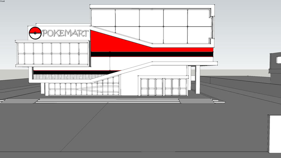 POKEMART CONCEPT BUILDING | 3D Warehouse