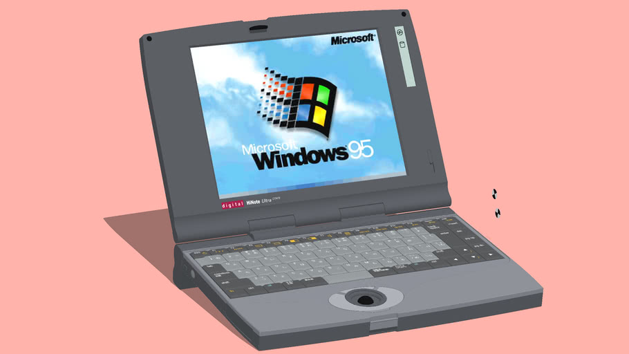 DEC HiNote Ultra 475CT (1994:USA) | 3D Warehouse