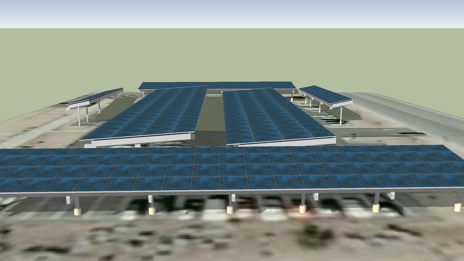 Serrano High School North Solar Panels | 3D Warehouse
