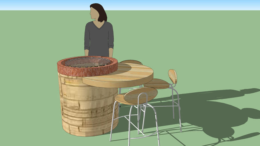 Fire Pit and Grill | 3D Warehouse