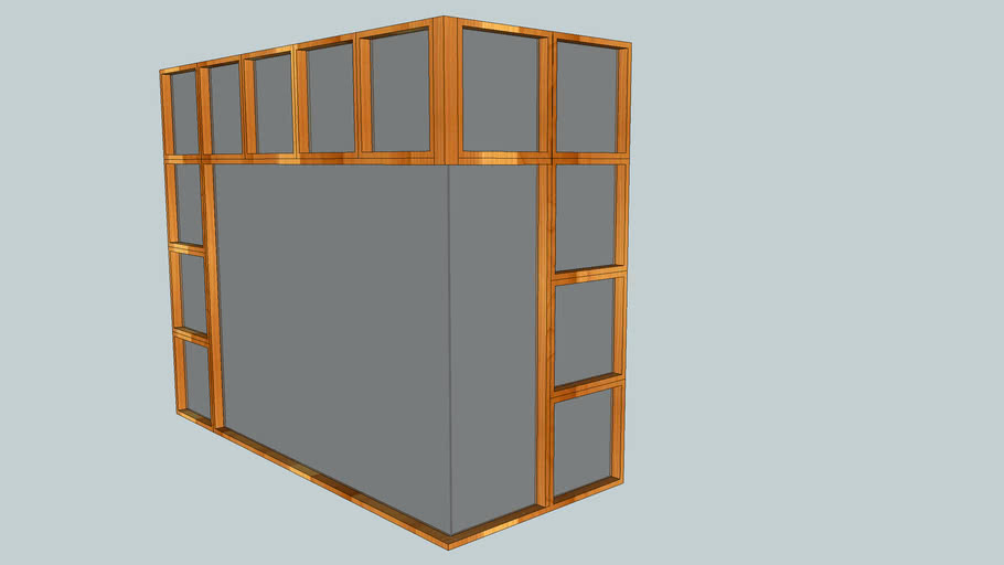 Window Corner Duble Glazed Modern | 3D Warehouse