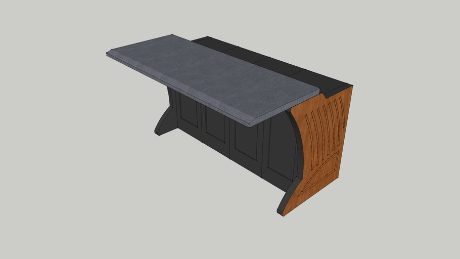 Winsted W640X Prestige Insight Console - Special | 3D Warehouse