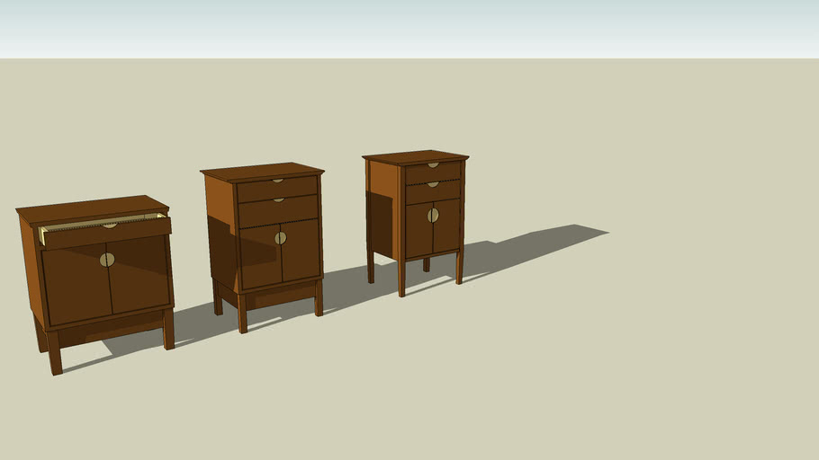 bedside tables | 3D Warehouse