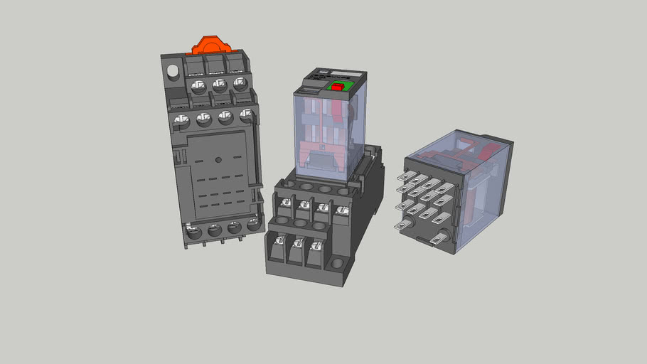 Relay 14 Pin | 3D Warehouse