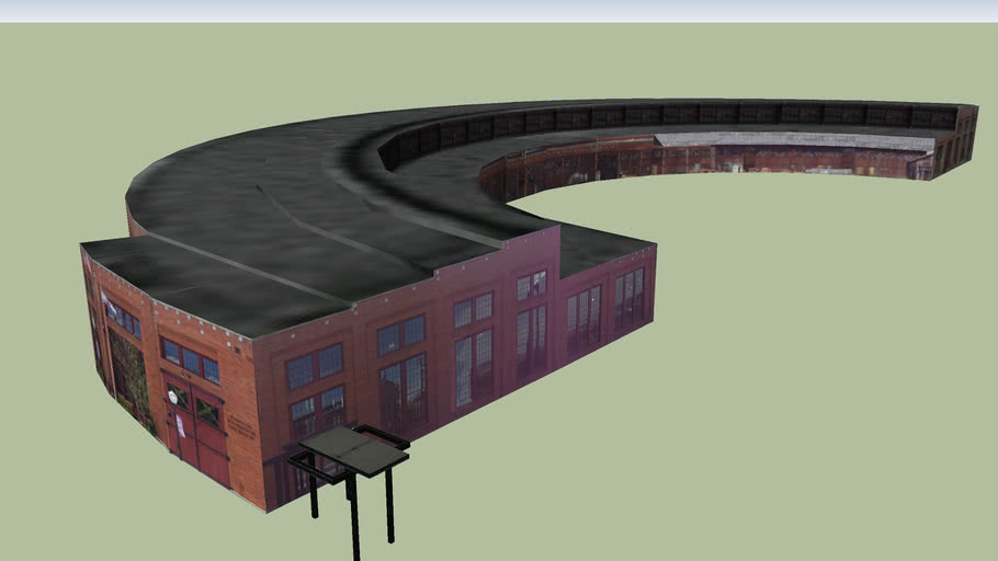 Evanston Roundhouse | 3D Warehouse