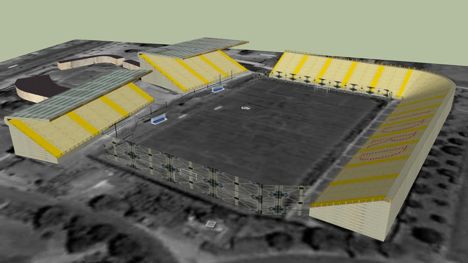 Estadio Metropolitano de Techo | 3D Warehouse