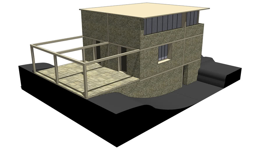 Stone house (Tavole, Italy) | 3D Warehouse