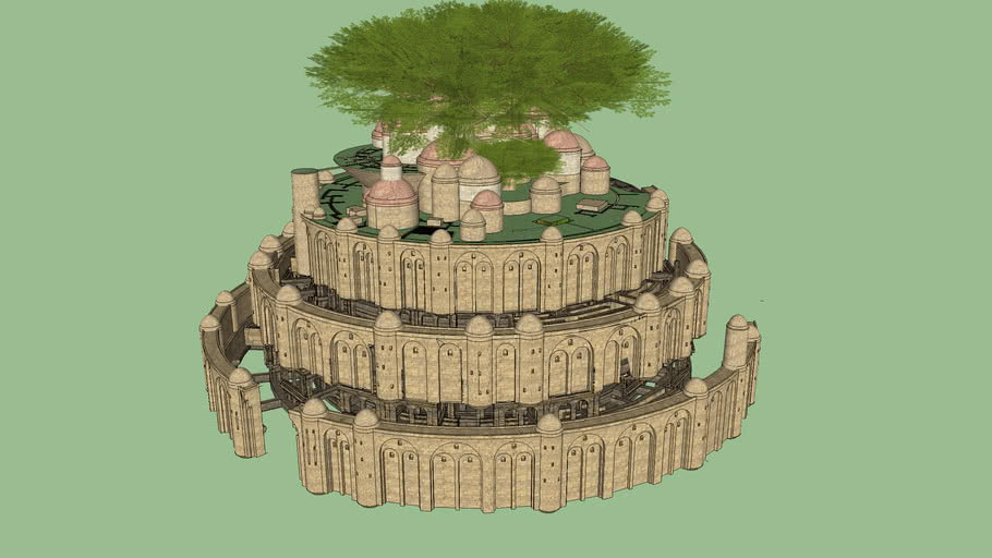 Laputa Castle in the sky | 3D Warehouse