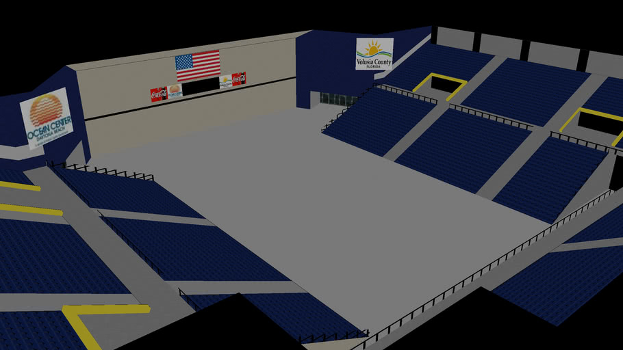 Daytona Beach Ocean Center- Interior Only | 3D Warehouse