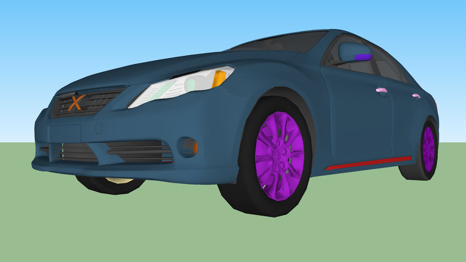 Toyota Mark-X | 3D Warehouse