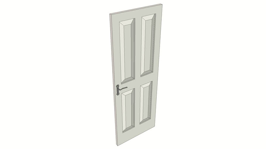 Panel door | 3D Warehouse