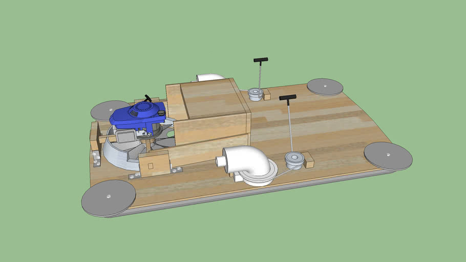 Gas Powered Hovercraft (DIY) | 3D Warehouse