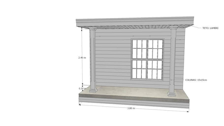 front porch | 3D Warehouse