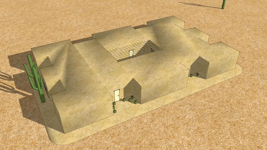 Desert Sand House (now editing) | 3D Warehouse