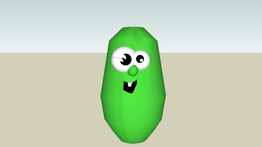Larry the Cucumber | 3D Warehouse