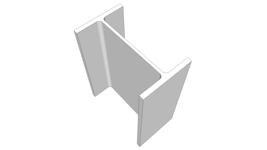 UB 152 x 89 x 16 | 3D Warehouse