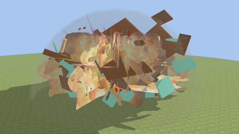 Exploding house | 3D Warehouse