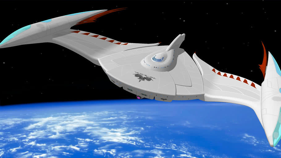 I.R.W. Dhael Oallea (Raptor's Bite) / 22nd Century Romulan Warbird | 3D ...
