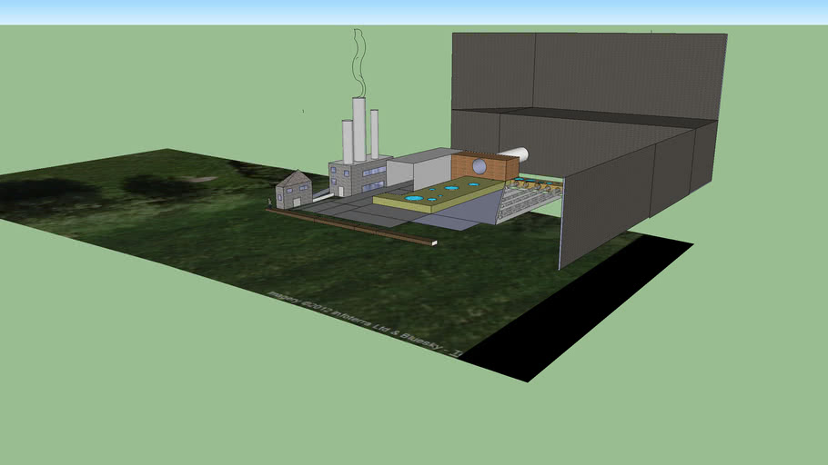 waste factory | 3D Warehouse