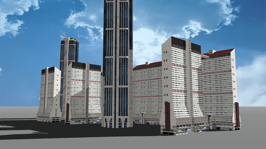 Complejo Urbanístico Parque Central Caracas- Venezuela | 3D Warehouse