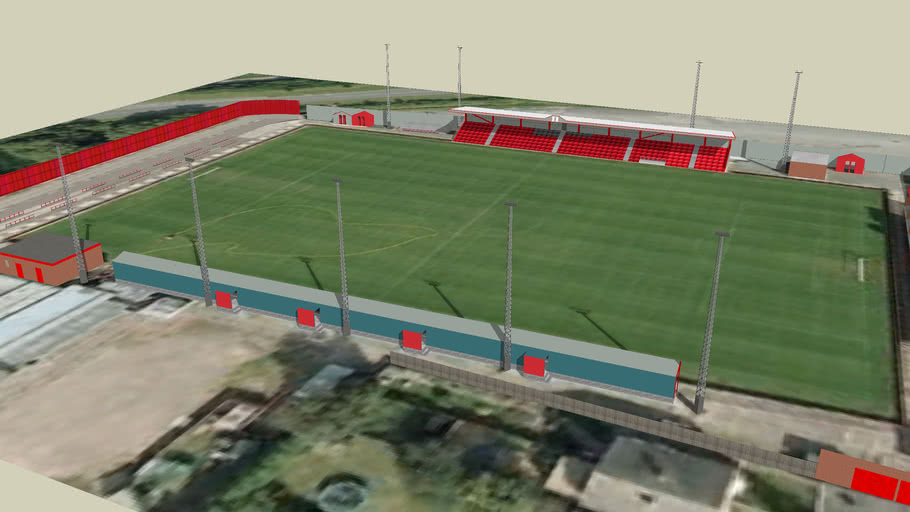 Tamworth FC - The Lamb Ground | 3D Warehouse