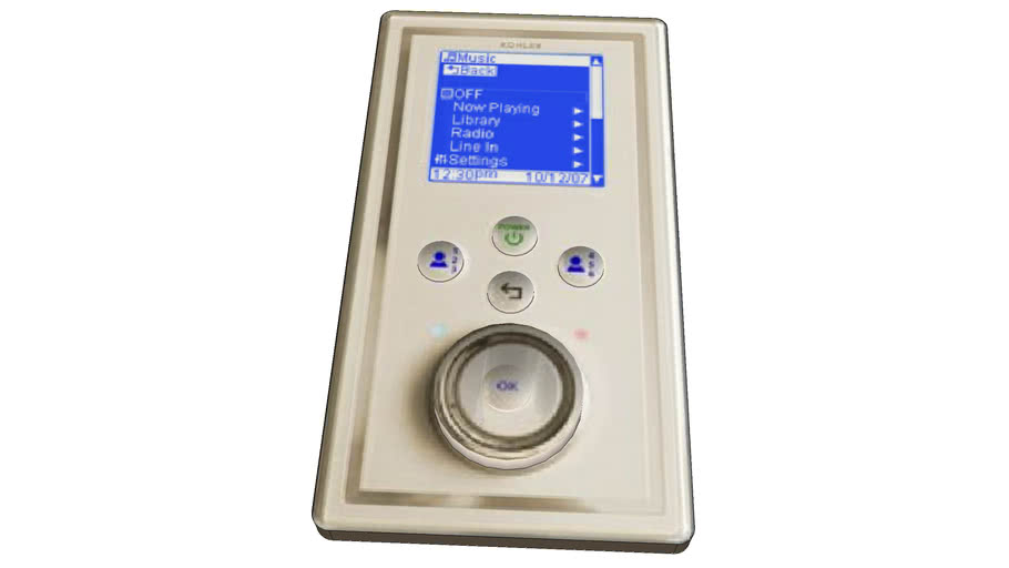 DTV II portrait digital interface | 3D Warehouse