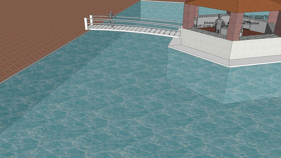 Center Pool Bar | 3D Warehouse