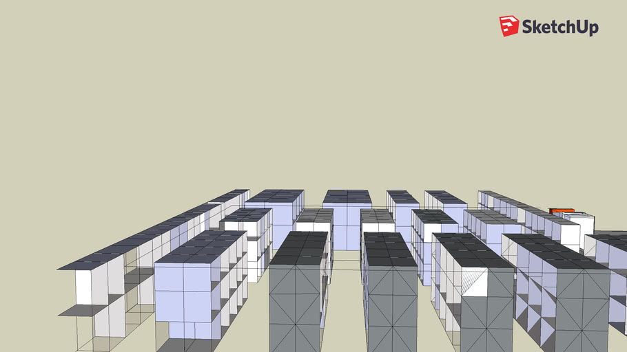 Gudang Sparepart | 3D Warehouse