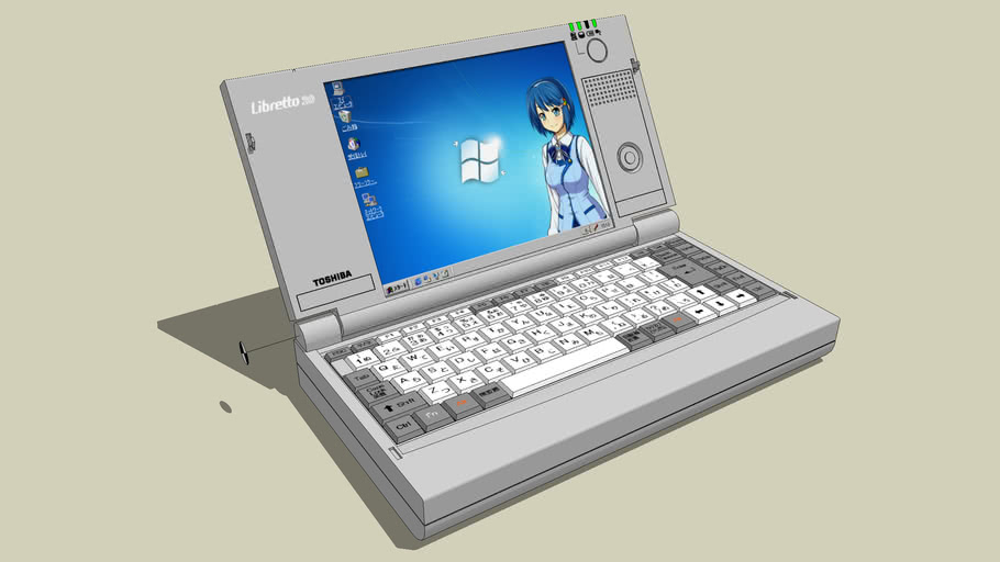 Toshiba Libretto20 (1996:Japan) | 3D Warehouse