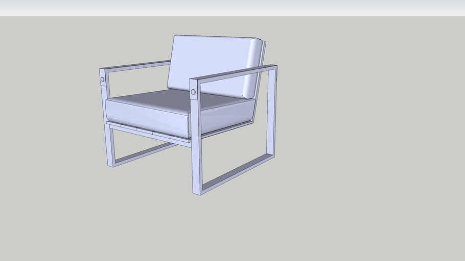 Poltrona Metalo - SR | 3D Warehouse