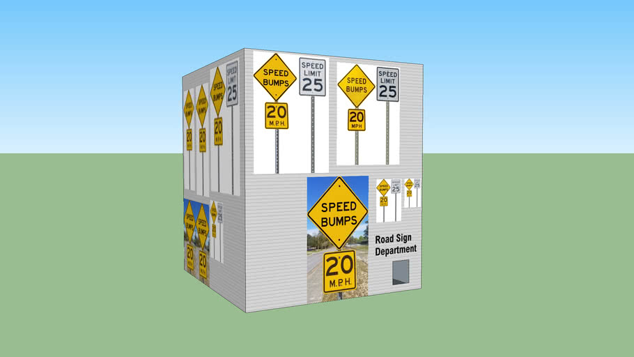 Road Sign Department | 3D Warehouse